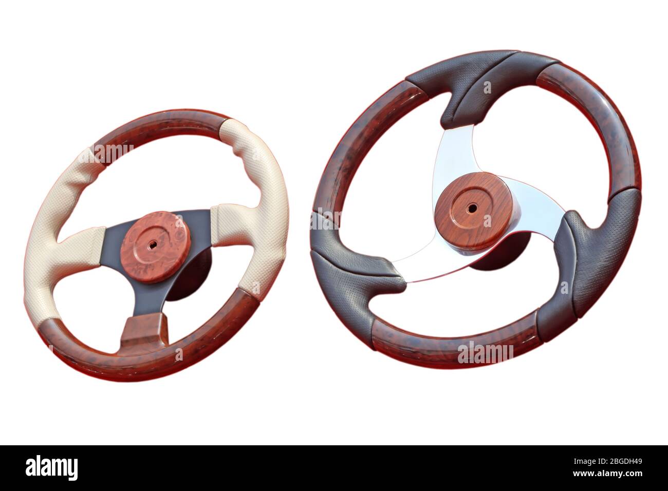 Close up black steering Cut Out Stock Images & Pictures - Alamy