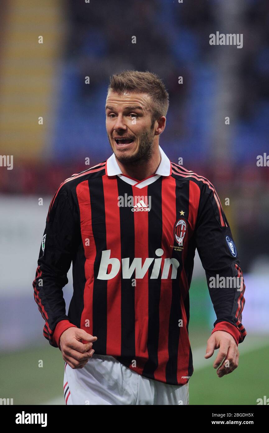 David beckham ac milan atalanta hi-res stock photography and images - Alamy