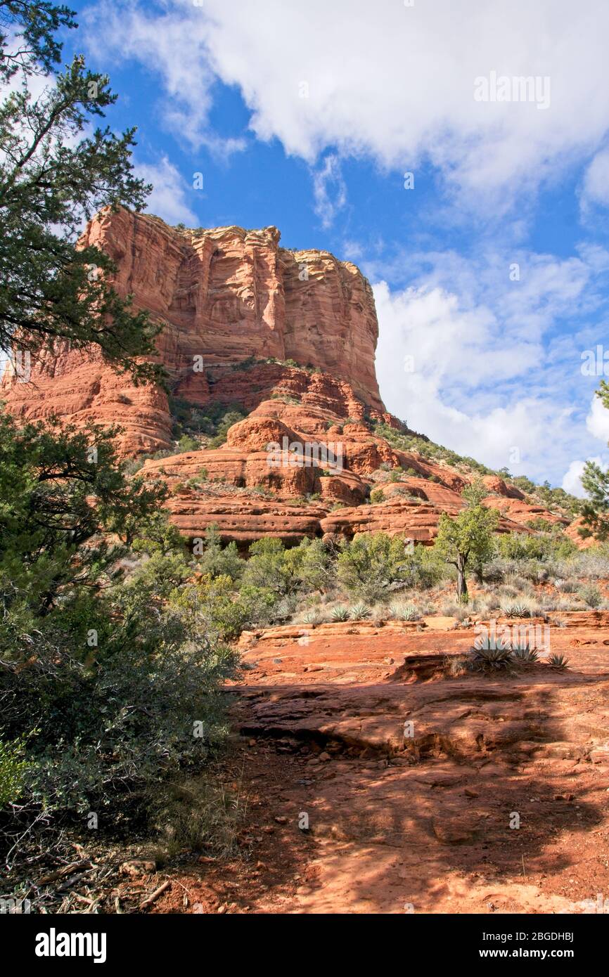 Dry river bed near Sedona Arizona USA Stock Photo - Alamy