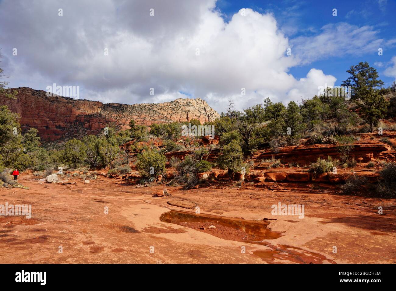 Dry river bed near Sedona Arizona USA Stock Photo - Alamy