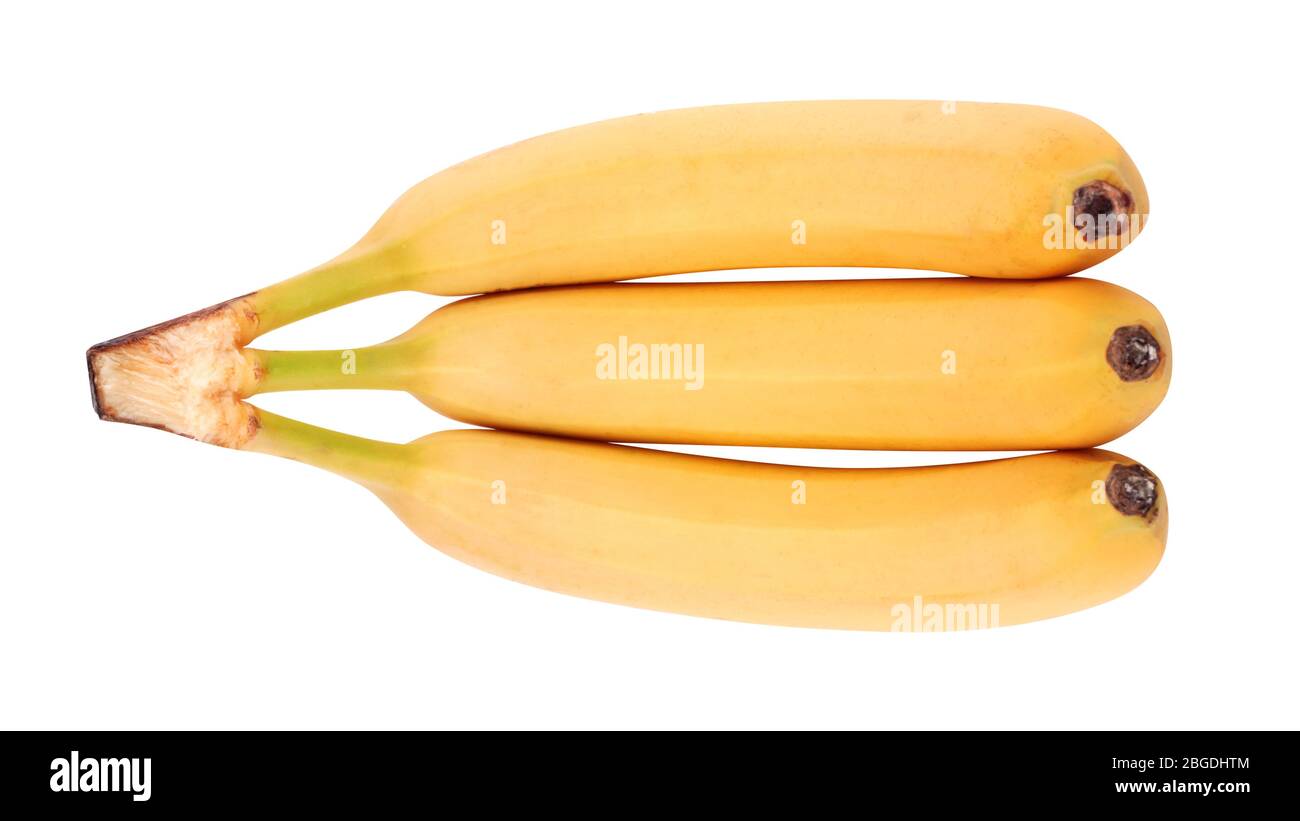 many yellow banana isolated Stock Photo - Alamy