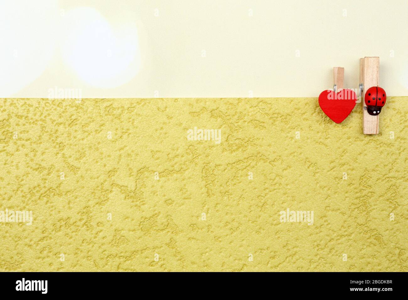 Abstract background with colorful wooden pins and paper Stock Photo - Alamy