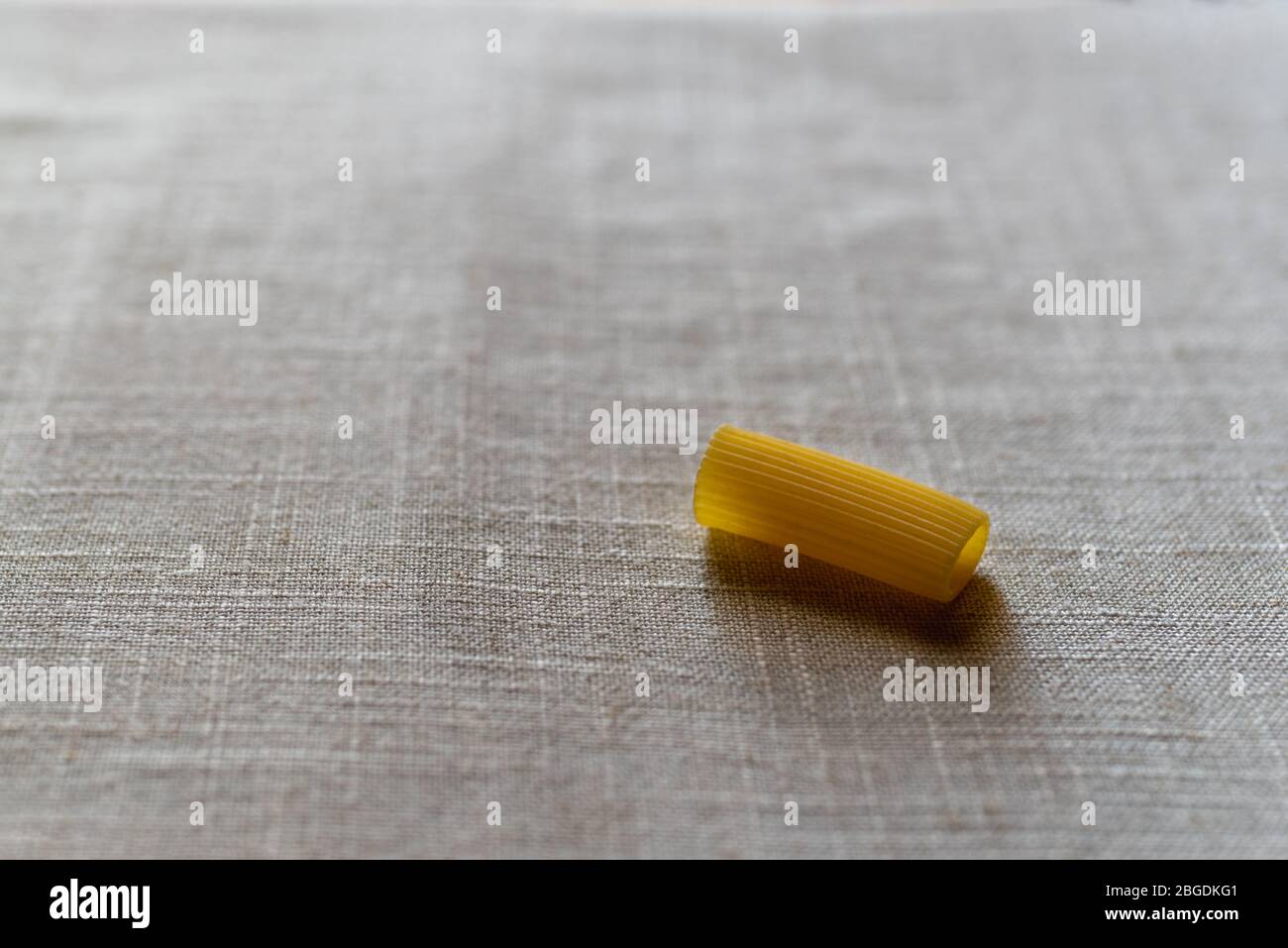 Close up of raw rigatoni hi-res stock photography and images - Alamy