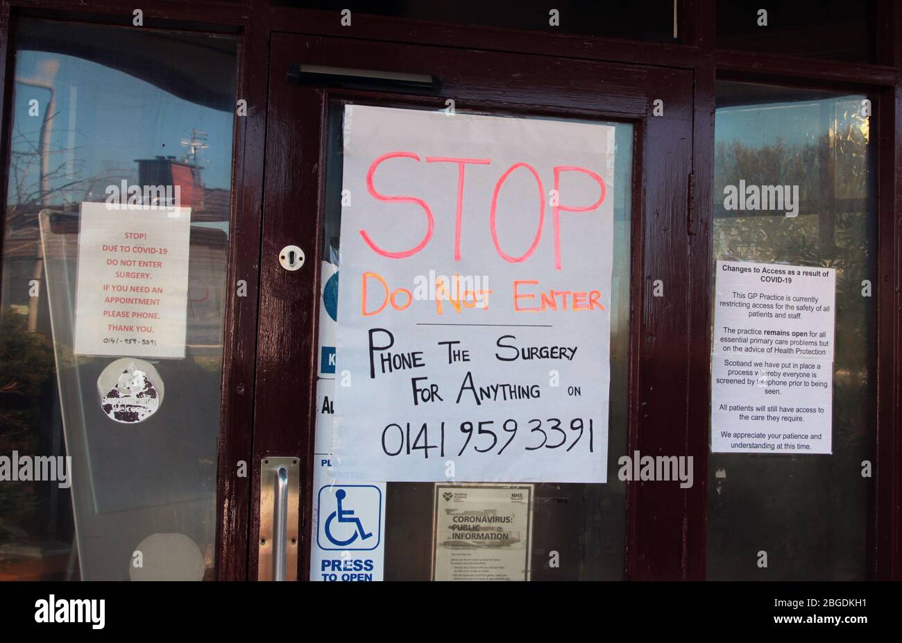 Surgery closed sign hi-res stock photography and images - Alamy
