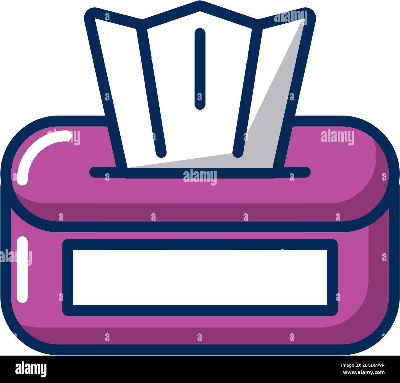 Damp tissue Stock Vector Images - Alamy