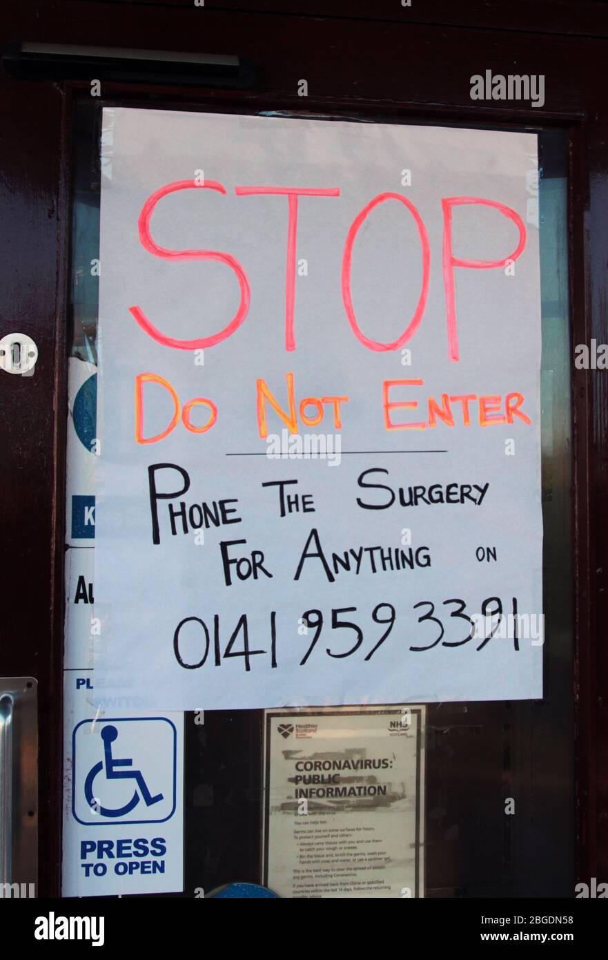 Surgery closed sign hi-res stock photography and images - Alamy