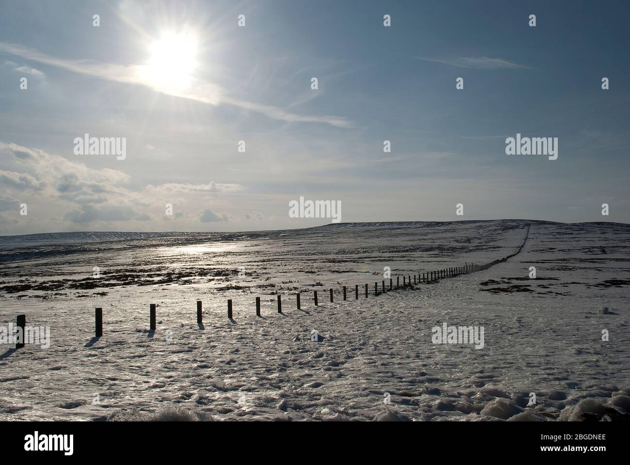 Vastness of icy moorland hi-res stock photography and images - Alamy