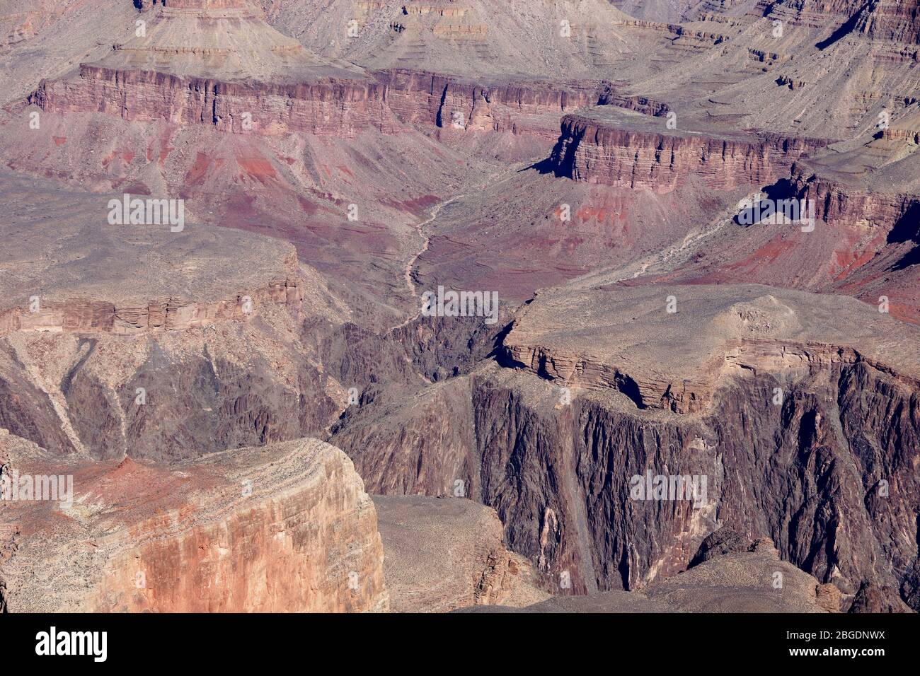 Texture of the Grand Canyon in Arizona Stock Photo - Alamy