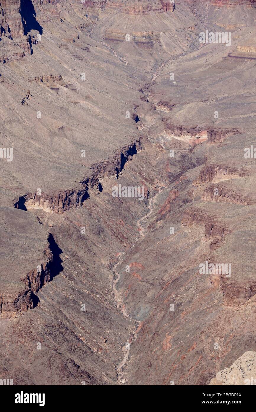 Texture of the Grand Canyon in Arizona Stock Photo - Alamy