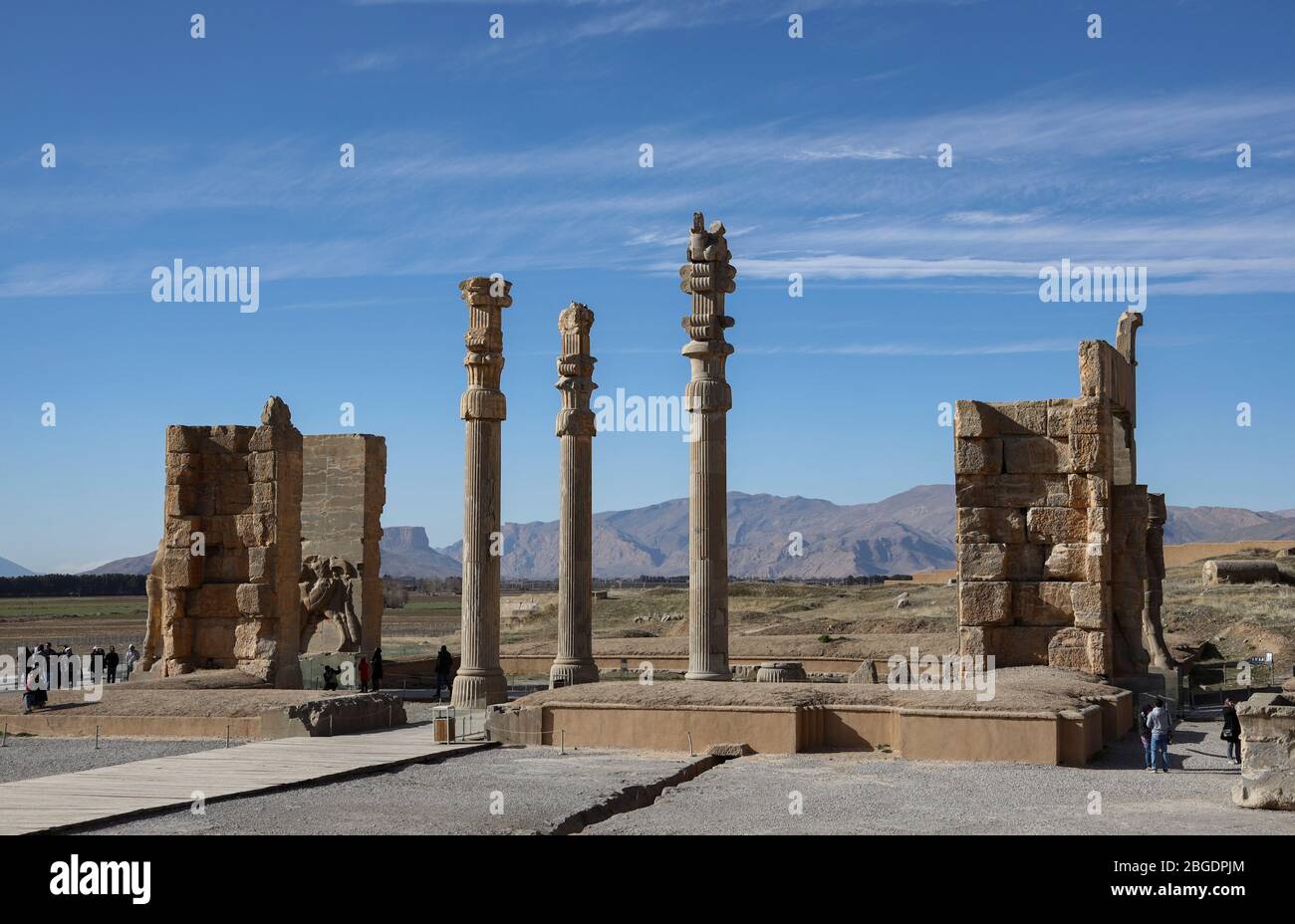 Gate of All Nations (Xerxes Gate), Persepolis, Marvdasht, Fars Province ...
