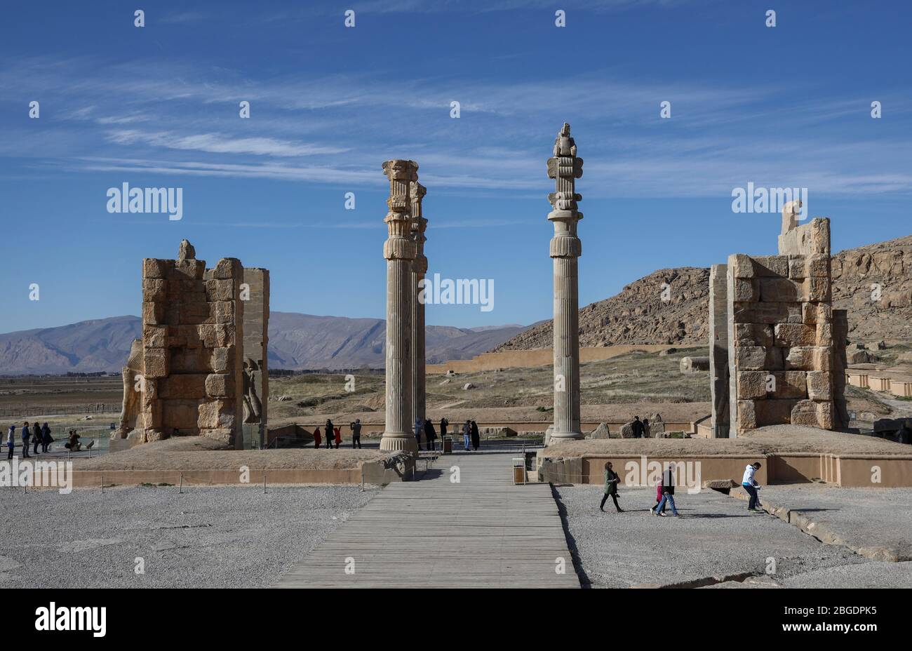 Gate of All Nations (Xerxes Gate), Persepolis, Marvdasht, Fars Province ...