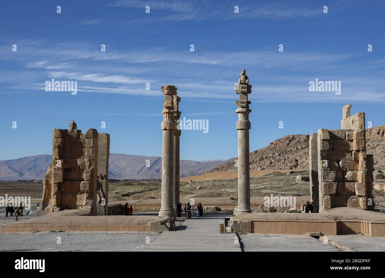 Gate of All Nations (Xerxes Gate), Persepolis, Marvdasht, Fars Province ...