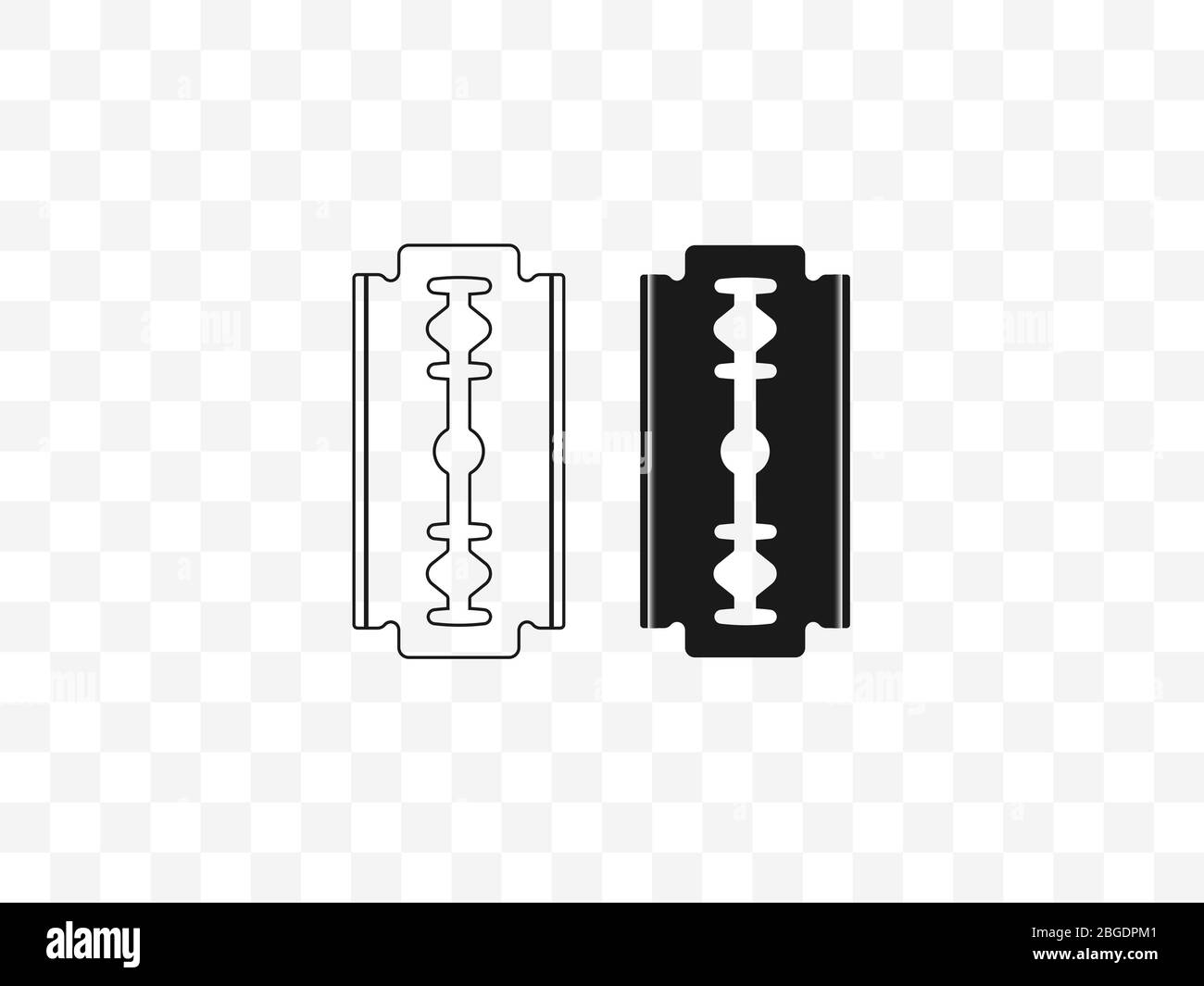 Razor blade icon. Vector illustration, flat design Stock Vector Image ... Razor blade icon. Vector illustration, flat design Stock Vector Image ...