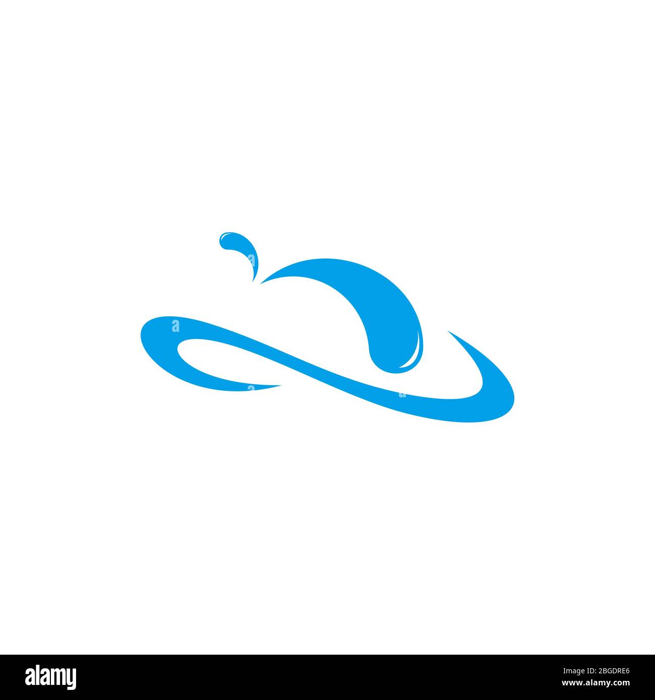 motion splash water pool curves simple design symbol logo vector Stock ...