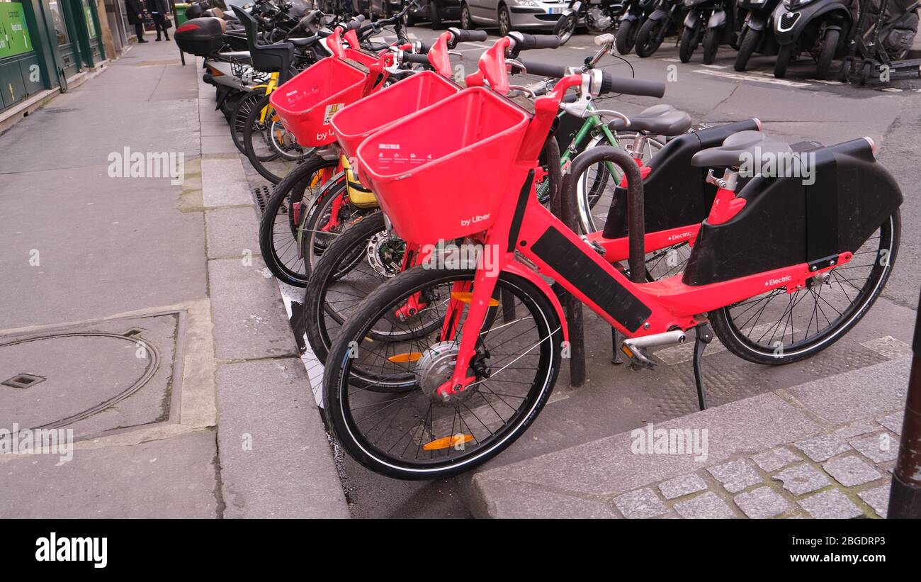 Uber bikes hi-res stock photography and images - Alamy