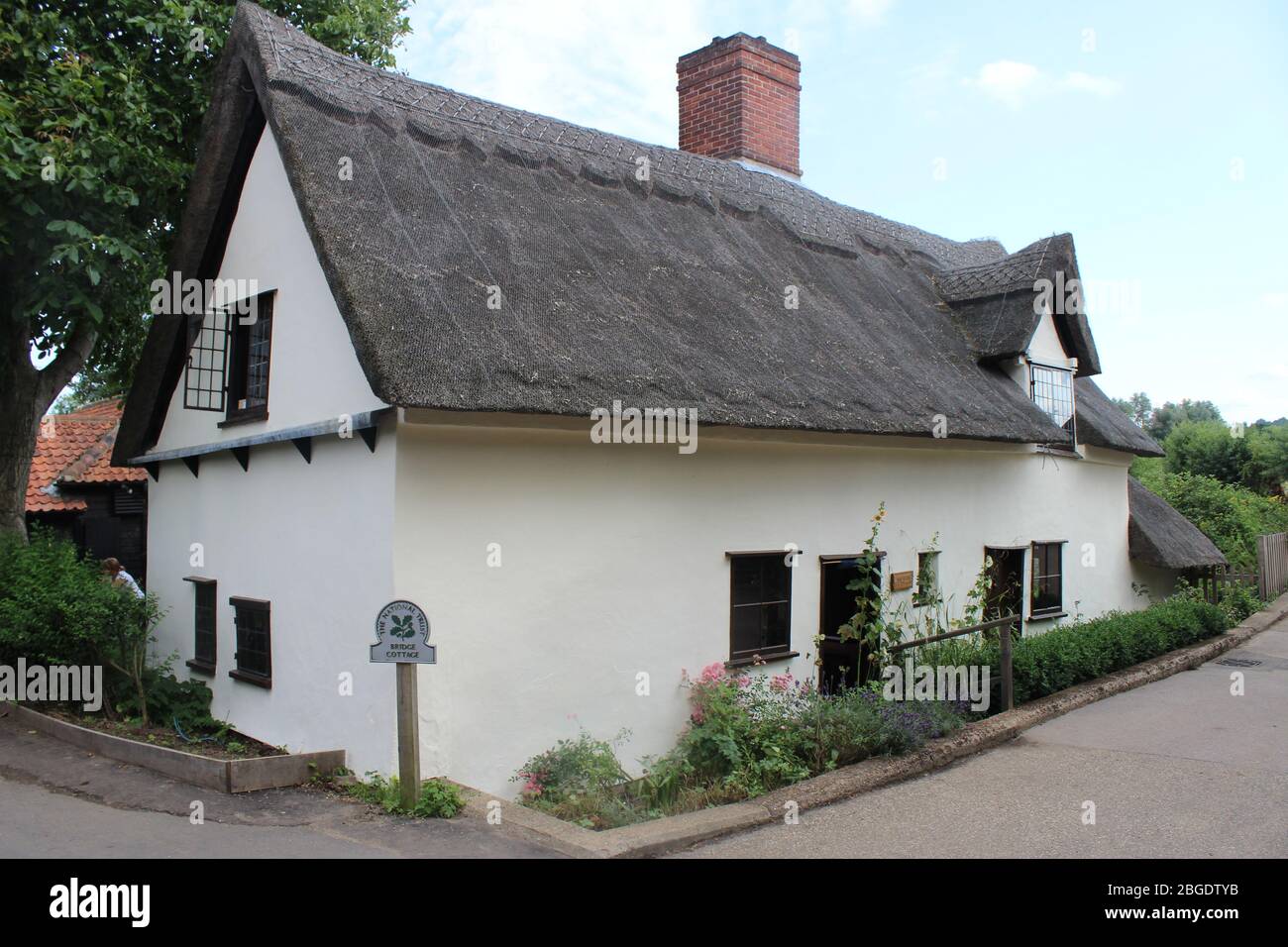 English Countryside Cottages Stock Photo - Alamy