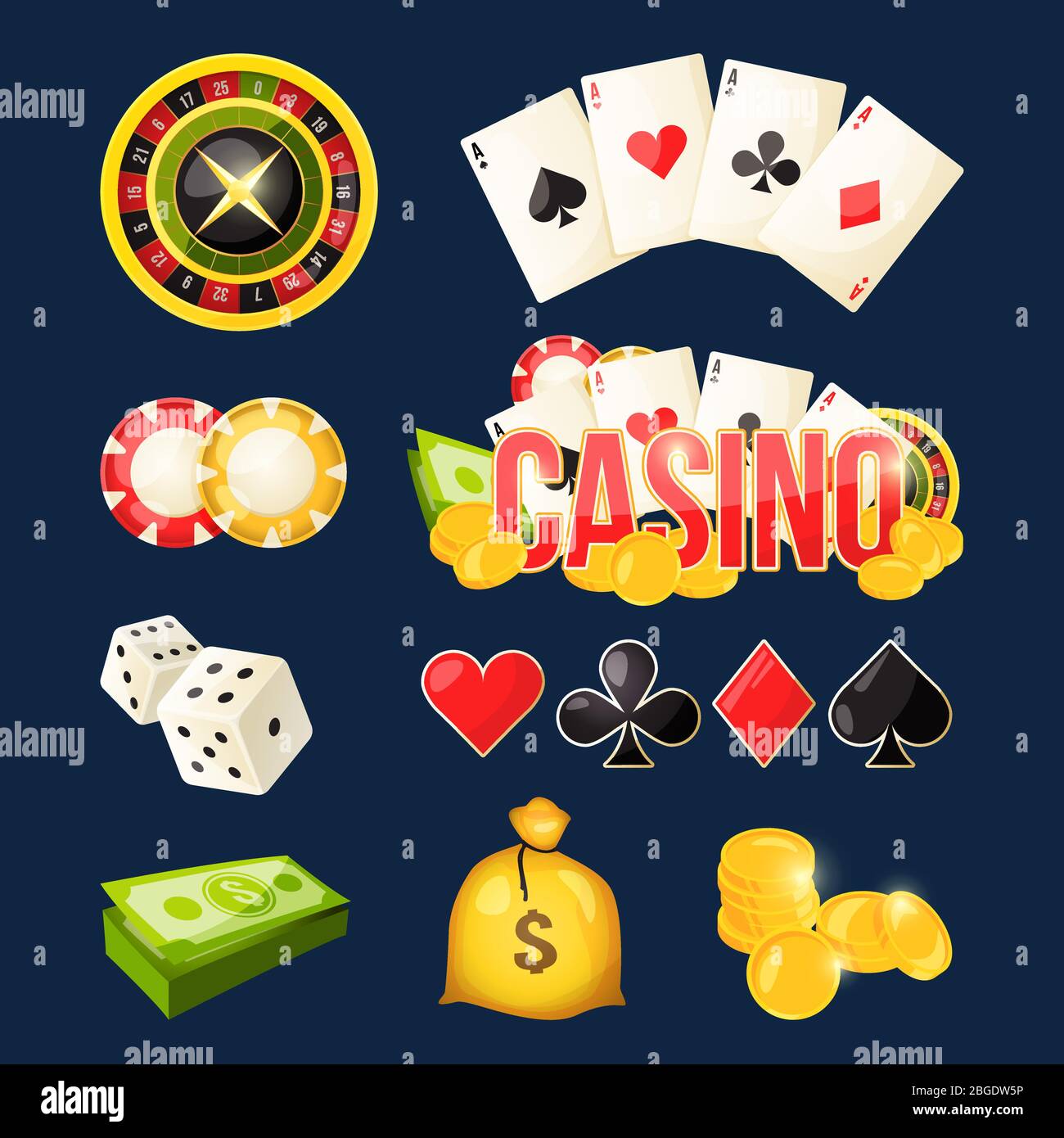 Coin cartoon hi-res stock photography and images - Alamy