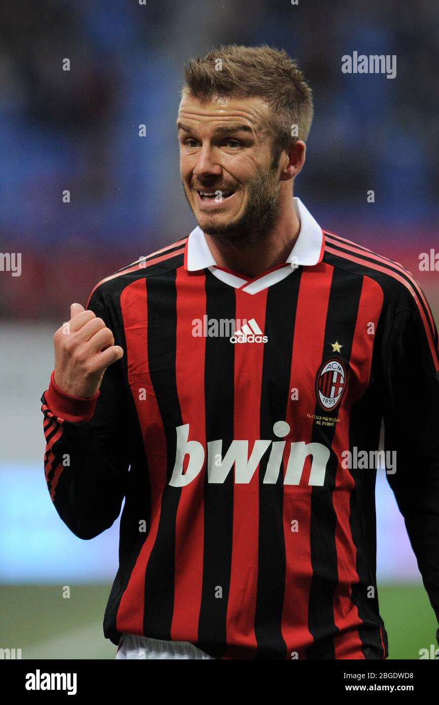 David beckham ac milan atalanta hi-res stock photography and images - Alamy