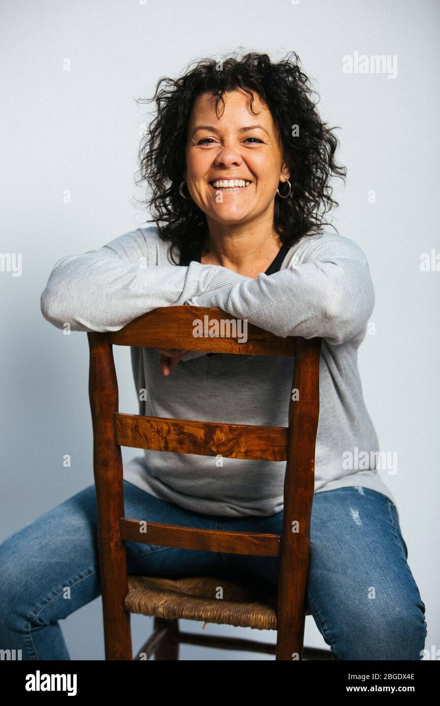 Woman 40 years old hi-res stock photography and images - Alamy