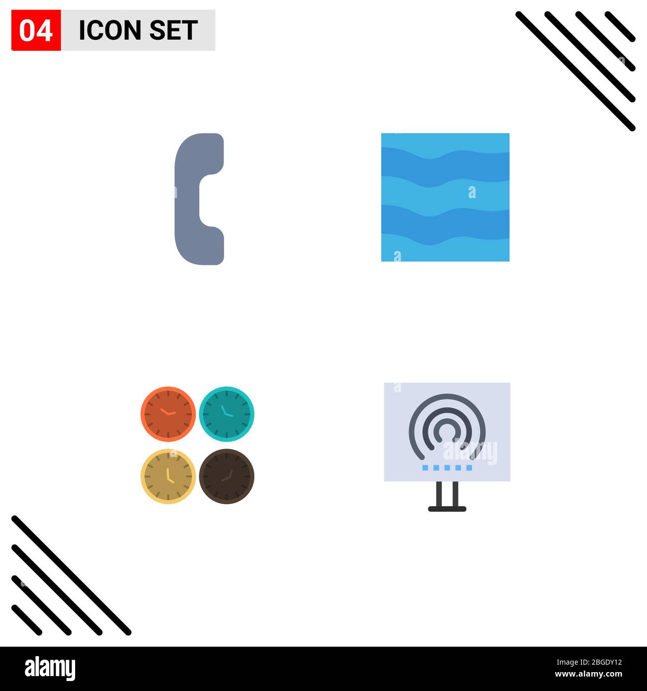 Water clocks Stock Vector Images - Alamy