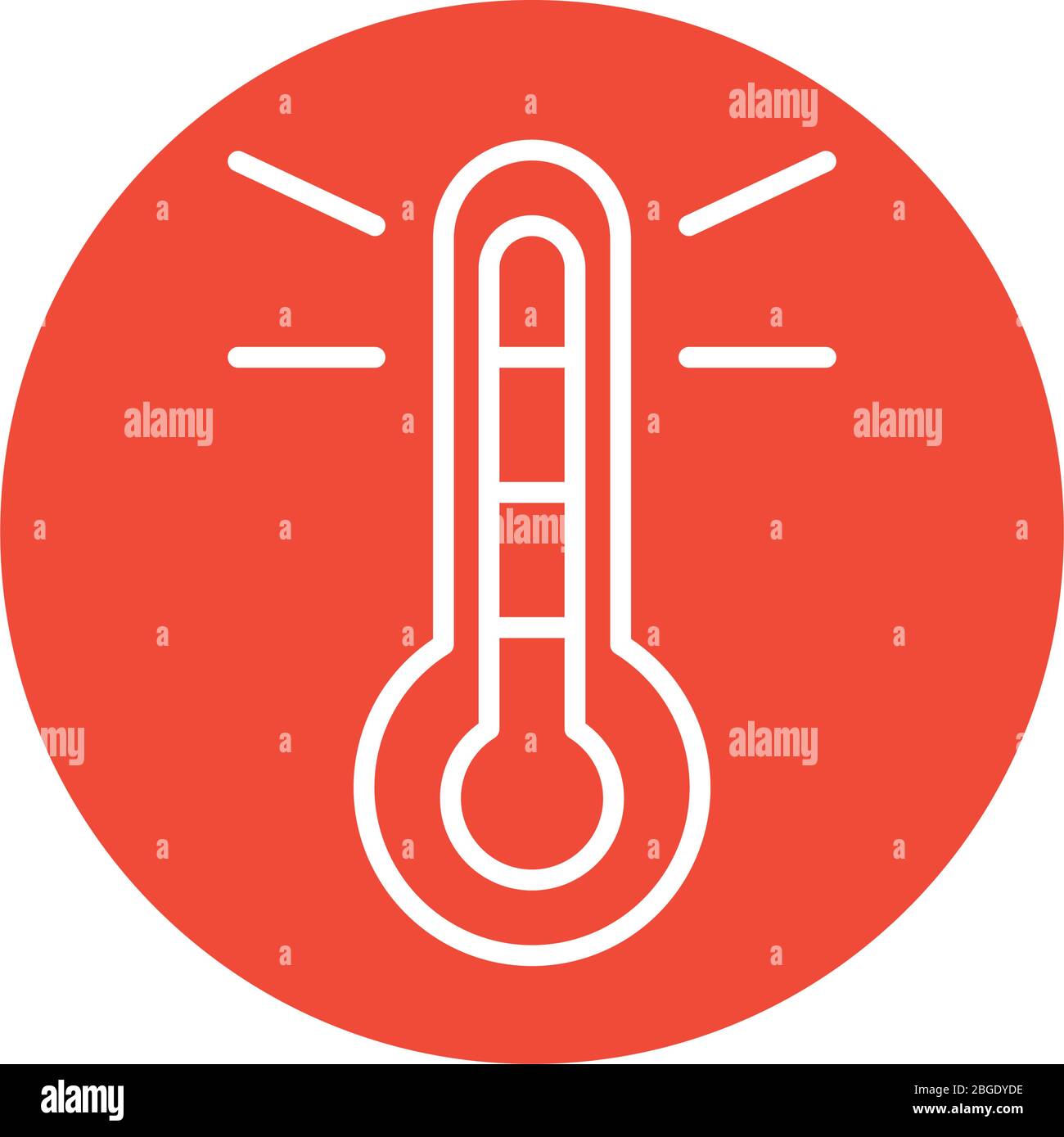 thermometer temperature measure line style Stock Vector Image & Art - Alamy
