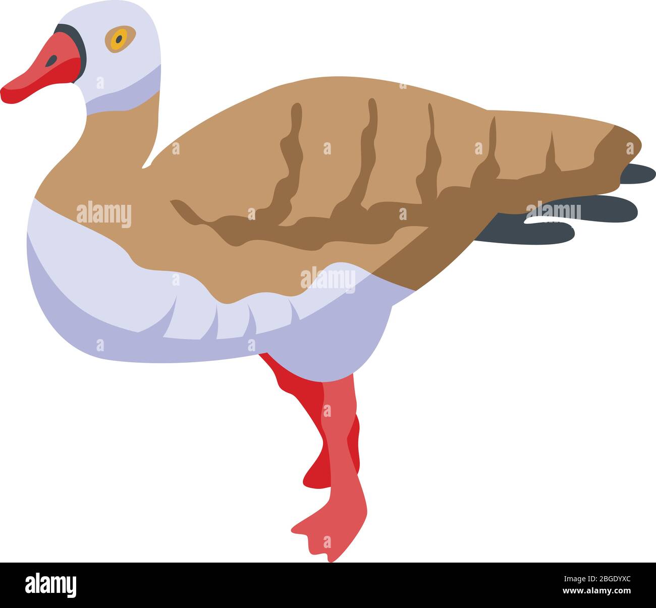 Farm goose icon, isometric style Stock Vector Image & Art - Alamy