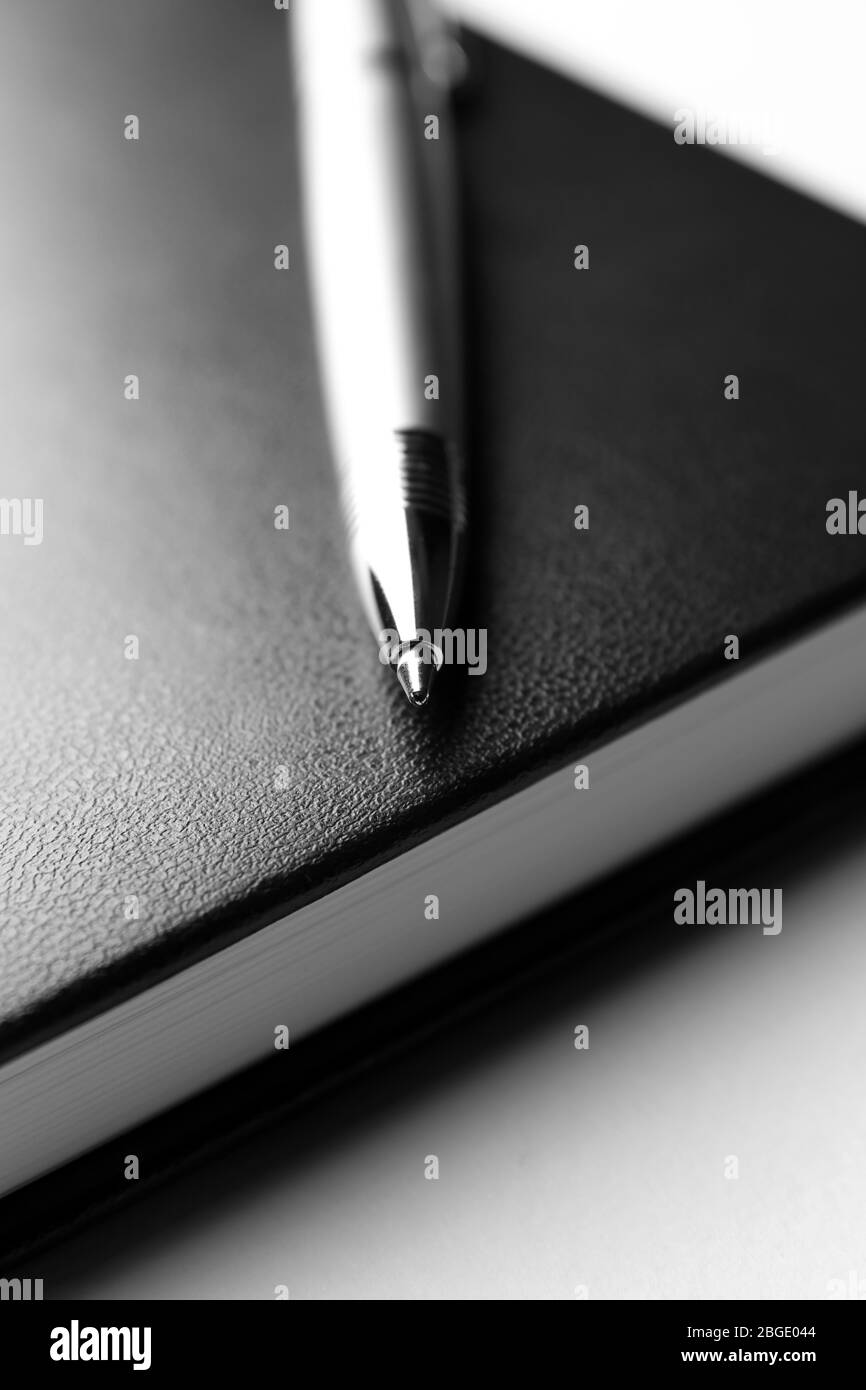 Hardcover book data Black and White Stock Photos & Images - Alamy