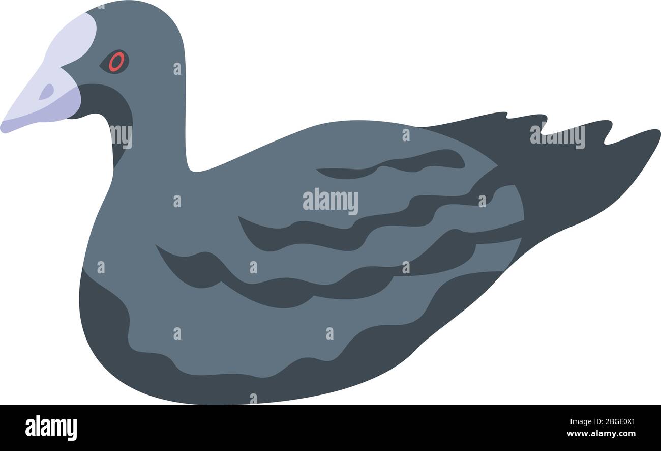Black duck icon, isometric style Stock Vector Image & Art - Alamy