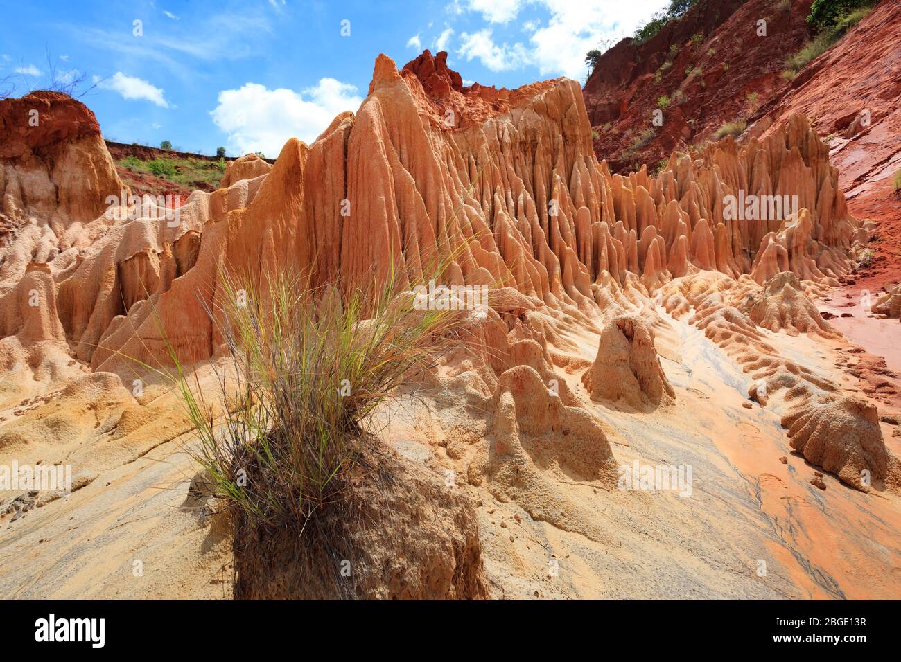 Bizarre red stone formation Stock Photo - Alamy
