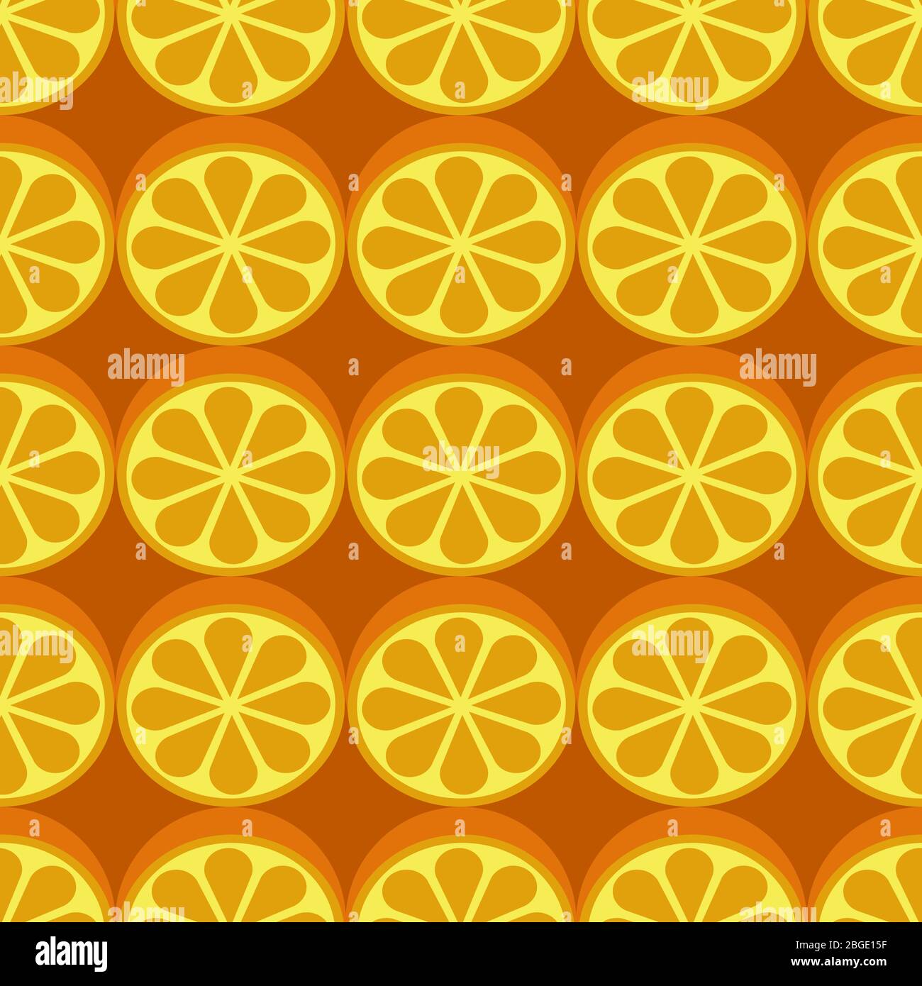 Orange fruit seamless bright art vector pattern Stock Vector Image & Art - Alamy