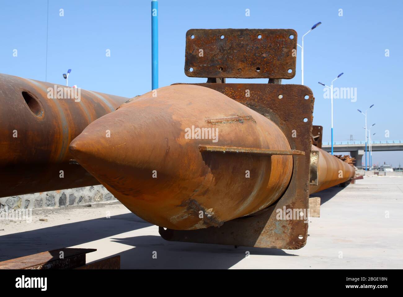 bulky heavy metal components in a factory Stock Photo - Alamy