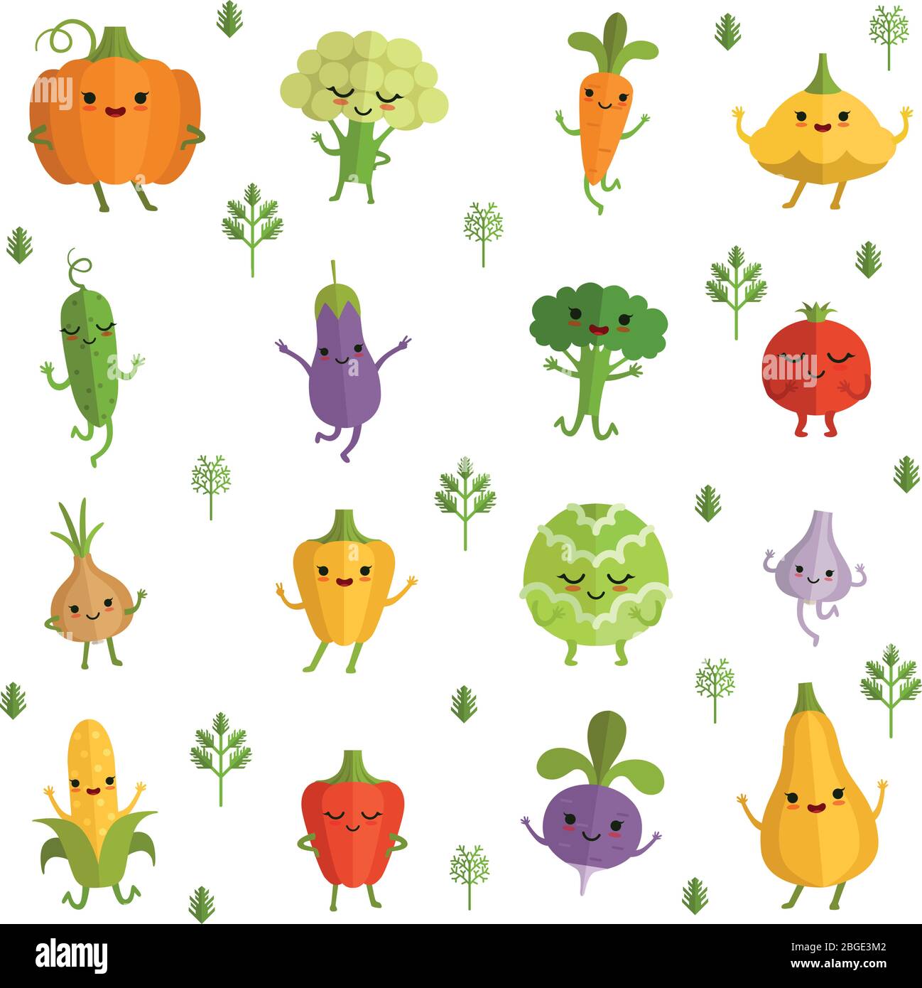 Funny vegetables face icon Stock Vector Images - Alamy