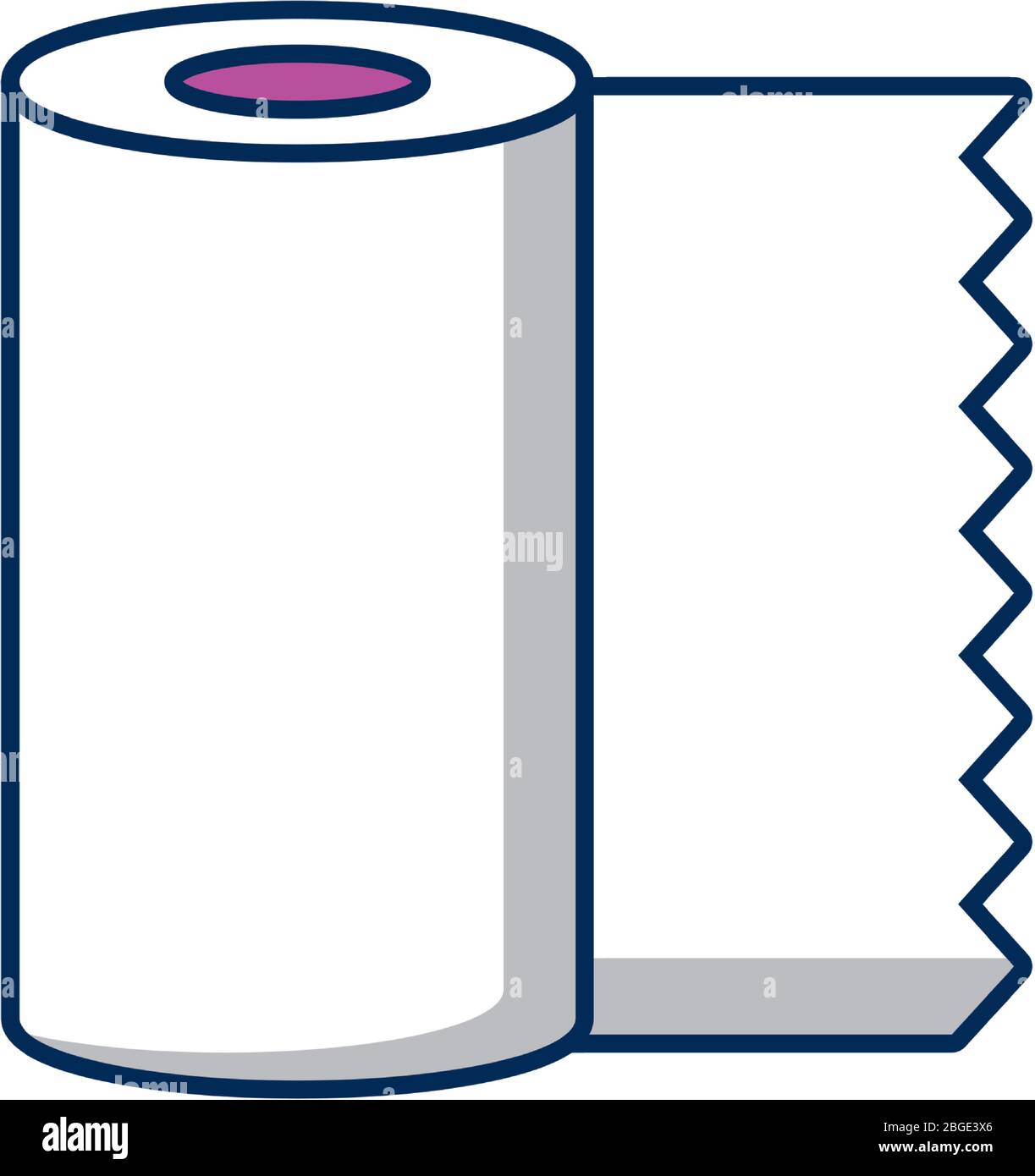 absorbent towels roll flat style icon Stock Vector Image & Art - Alamy