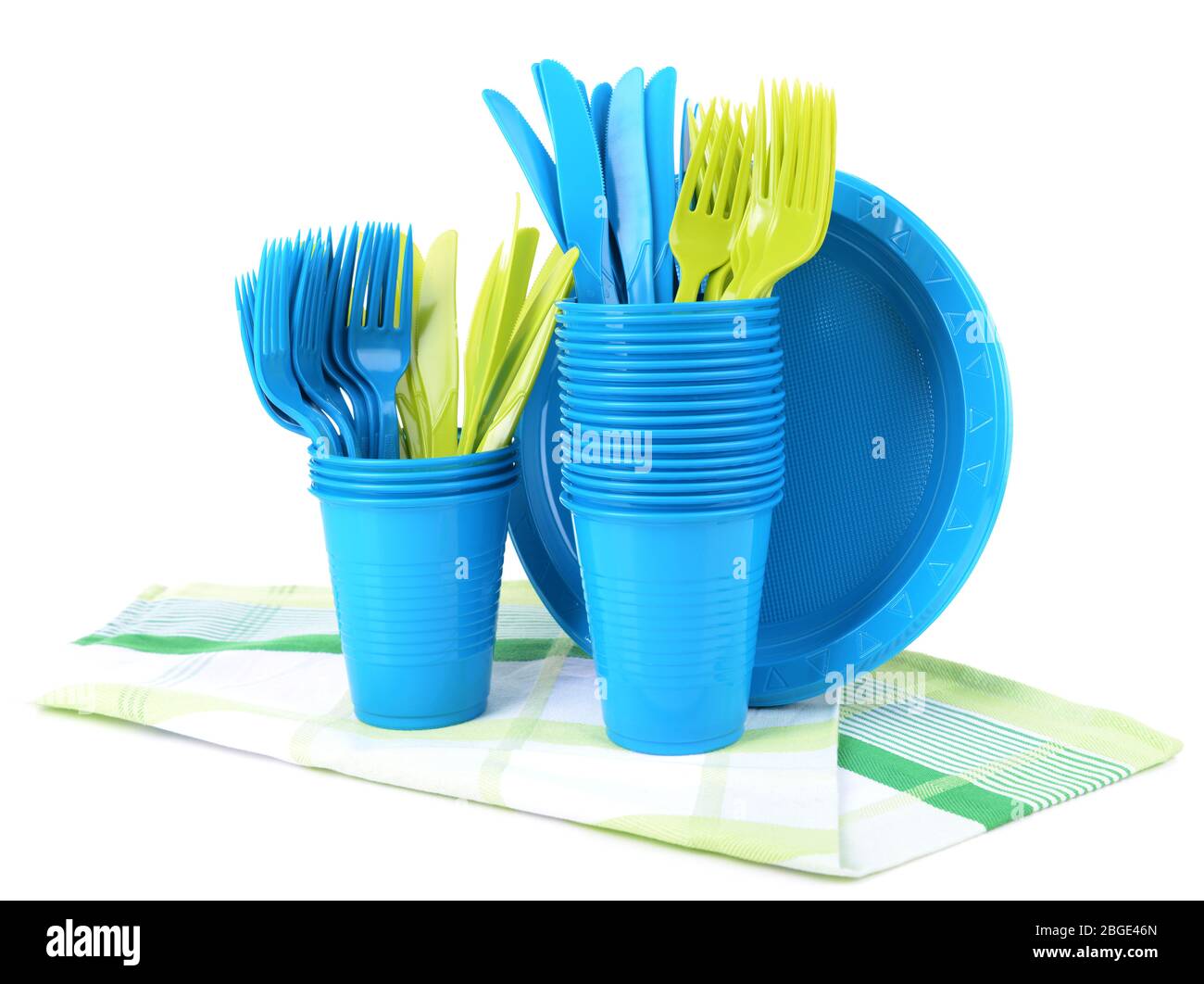 Bright plastic tableware hi-res stock photography and images - Alamy