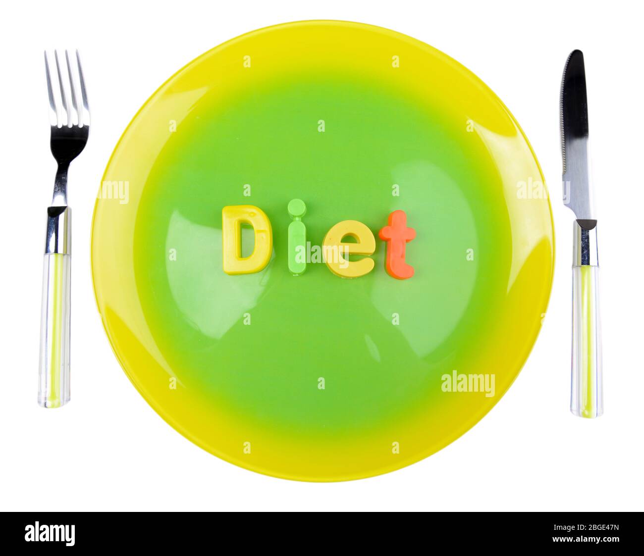 Plate with inscription isolated on white Stock Photo - Alamy