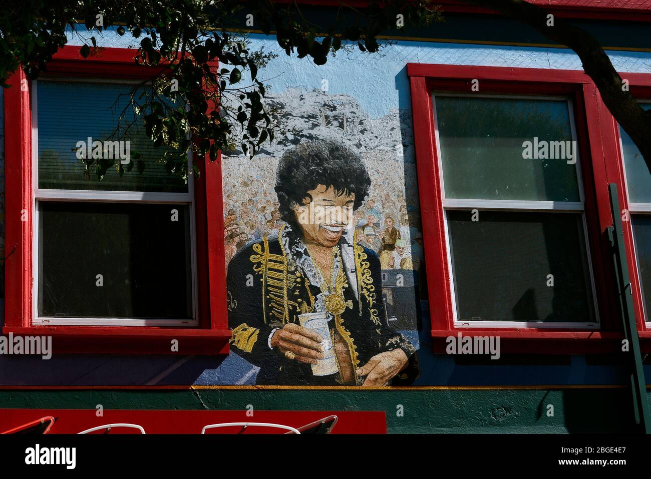 Jimi hendrix mural hi-res stock photography and images - Alamy