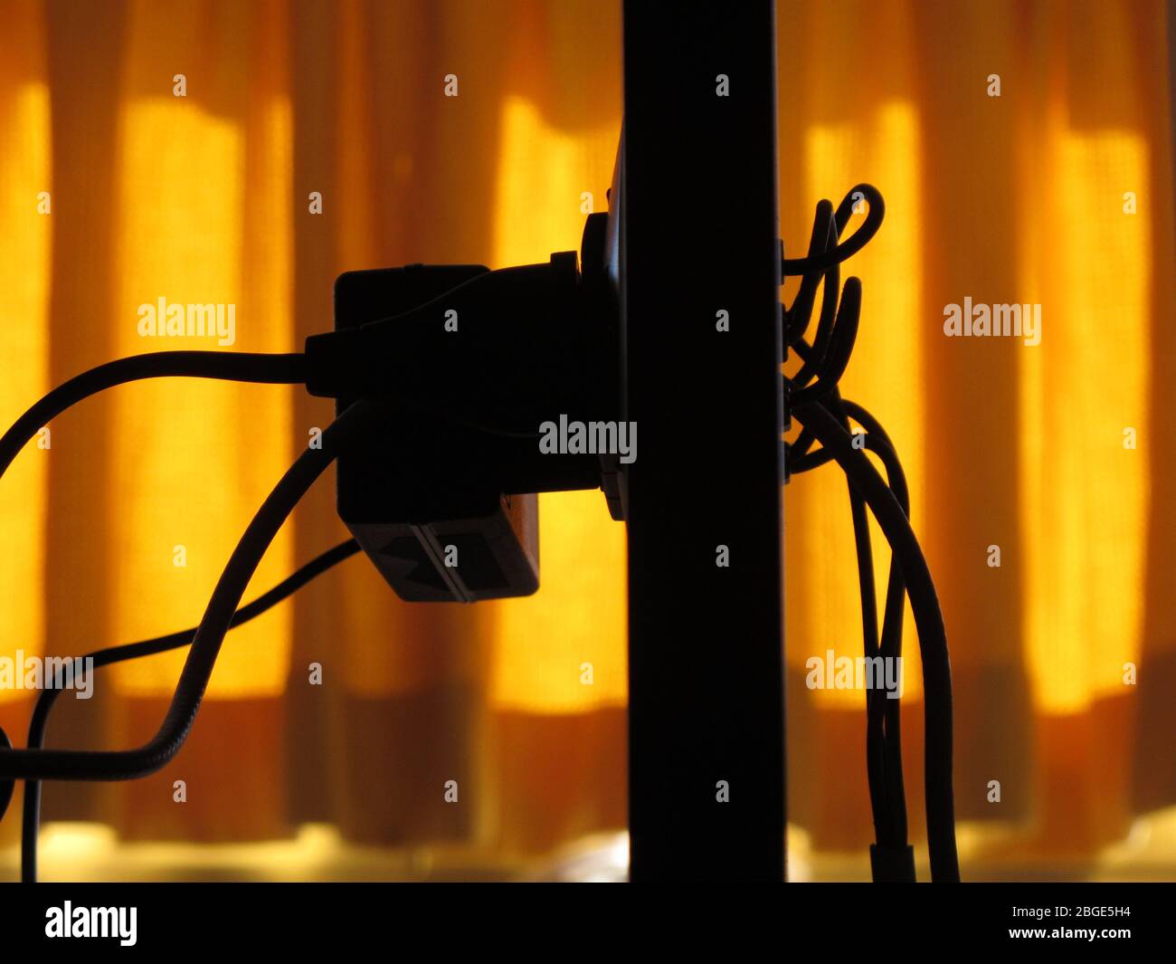 electrical plug and wires in home Stock Photo - Alamy