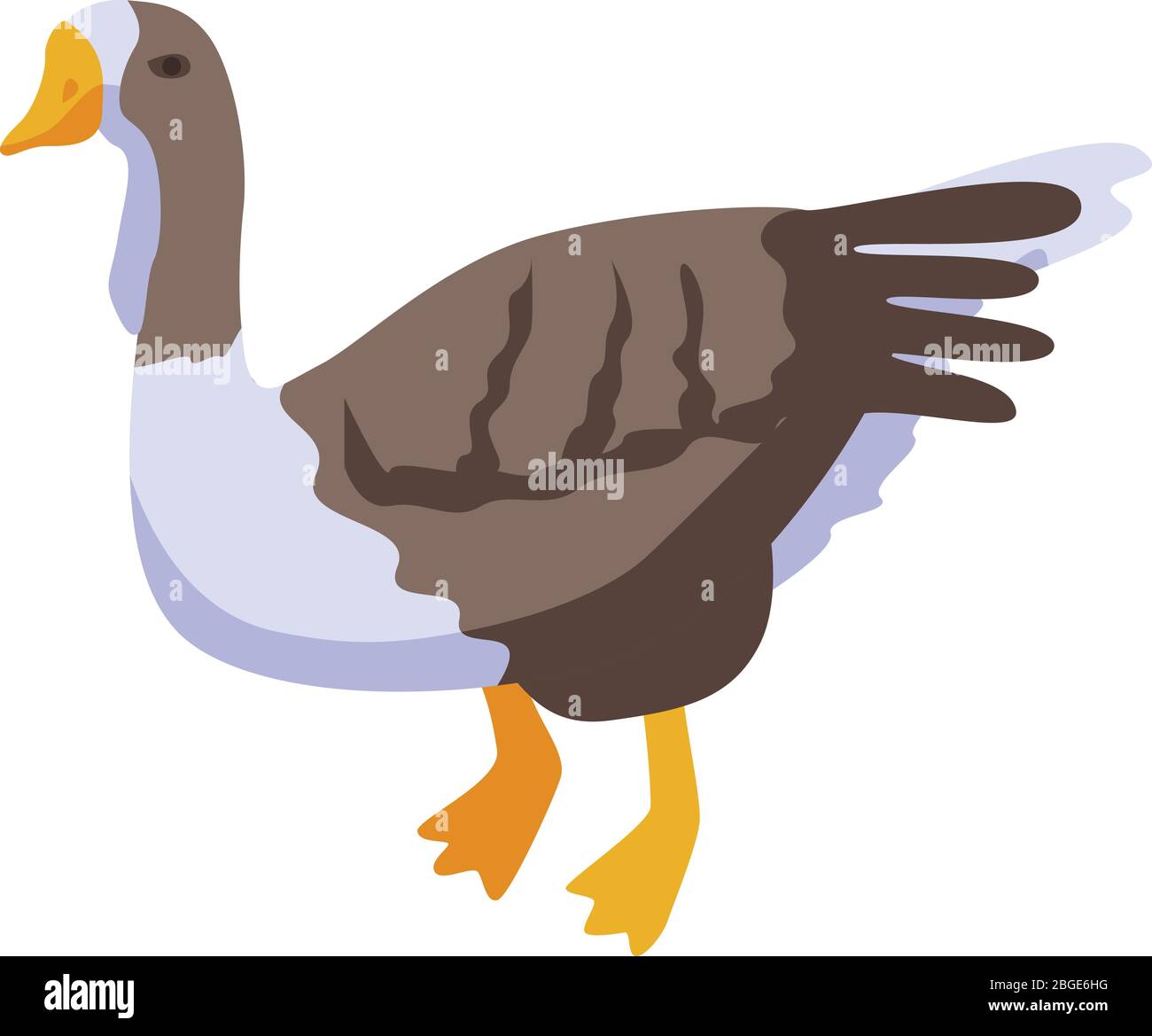 Big wild goose Stock Vector Images - Alamy