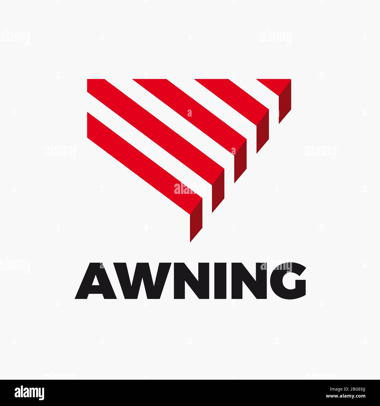 Awning logo design. Vector template Stock Vector Image & Art - Alamy
