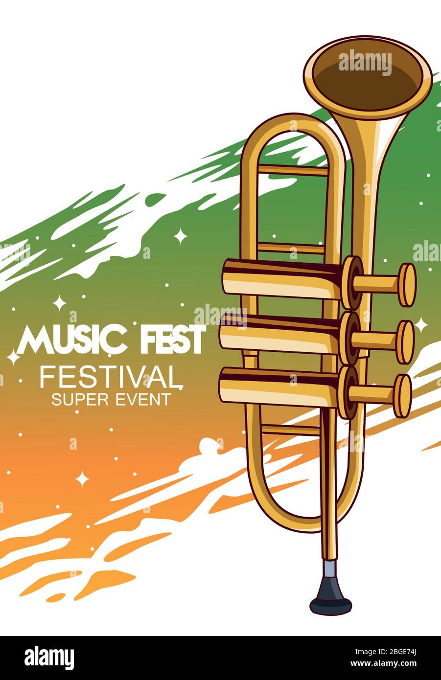 Trumpet trumpets Stock Vector Images - Alamy