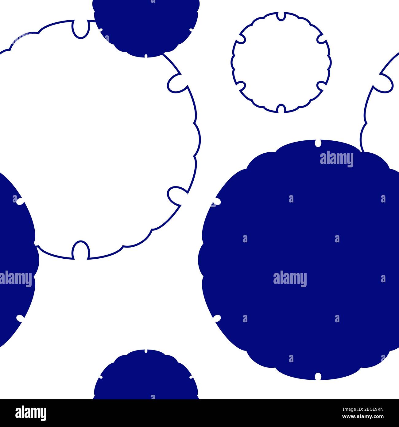 This is a illustration of Seamless Japanese pattern representing the ...