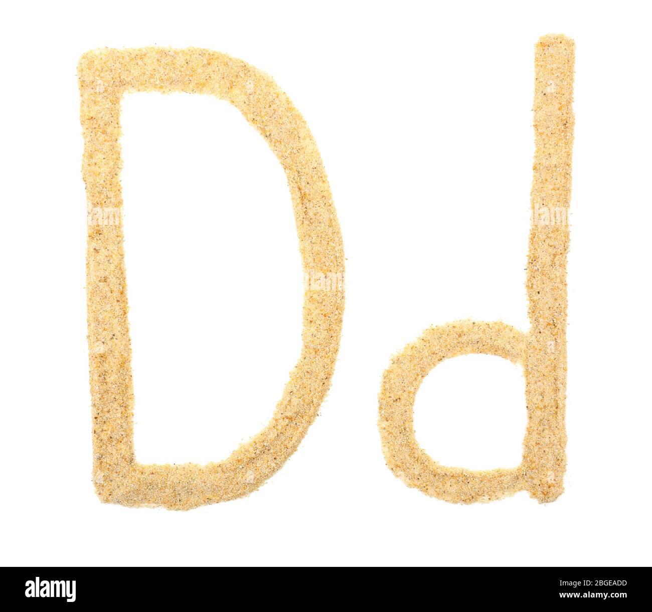 Stencil letter d Cut Out Stock Images & Pictures - Alamy
