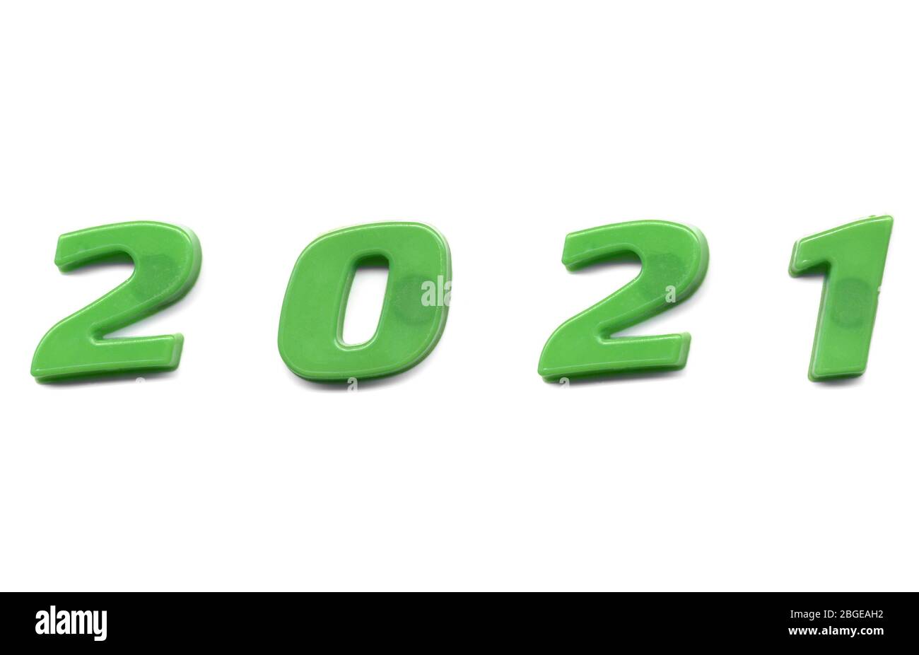 Year 2021 label written with magnetic letters Stock Photo - Alamy