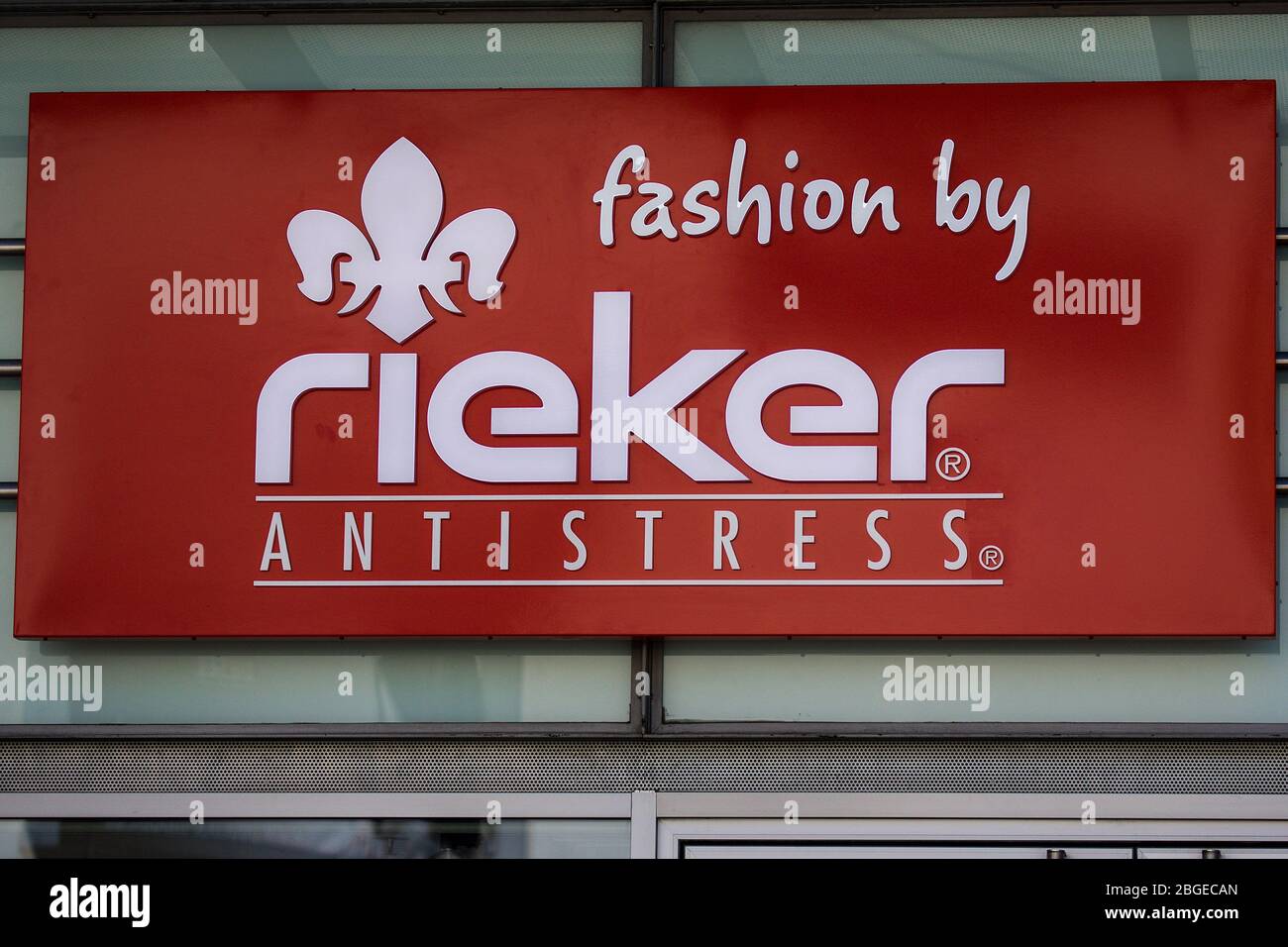 Osnabrueck, Germany 04/19/2020: Symbol pictures - 2020 Riecker, anti ...