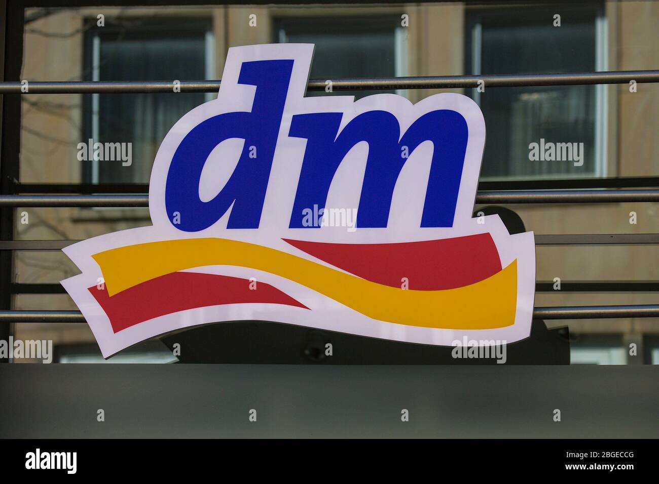 Osnabrueck, Germany 04/19/2020: Symbolic images - 2020 dm, drugstore ...
