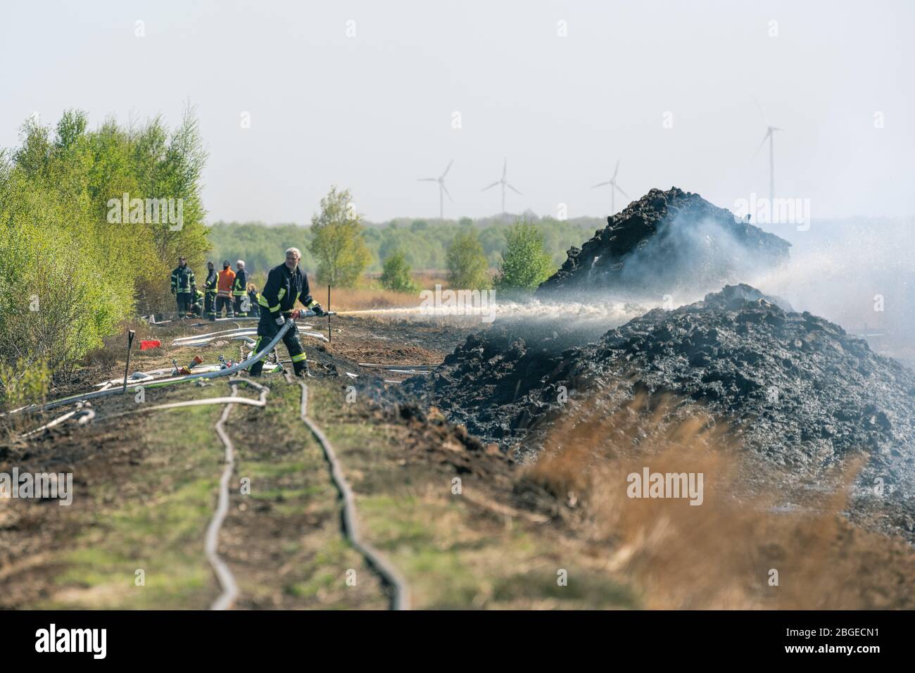 Bog fires hi-res stock photography and images - Alamy