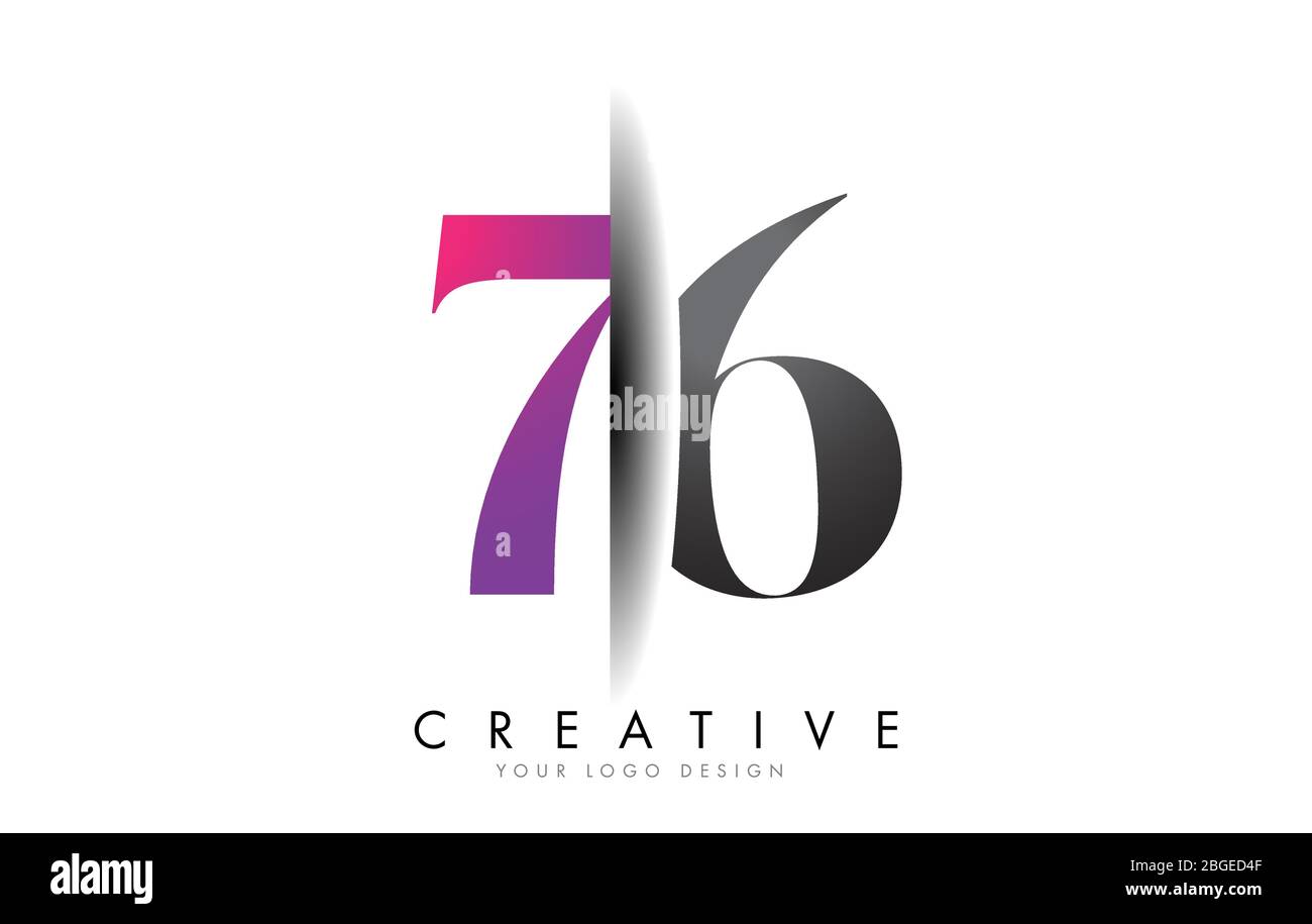 7 76 Stock Vector Images - Alamy