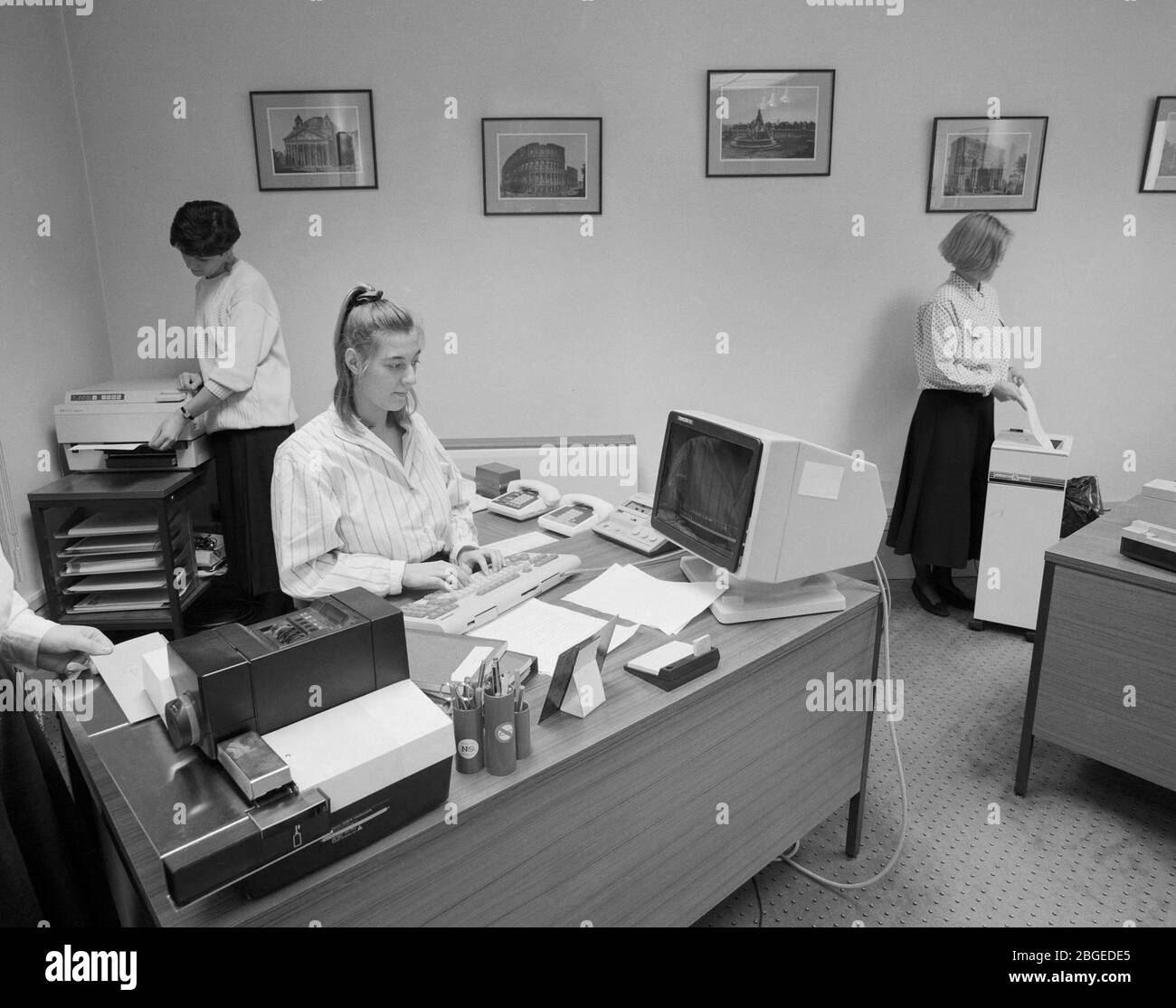 1990s technology Black and White Stock Photos & Images - Alamy