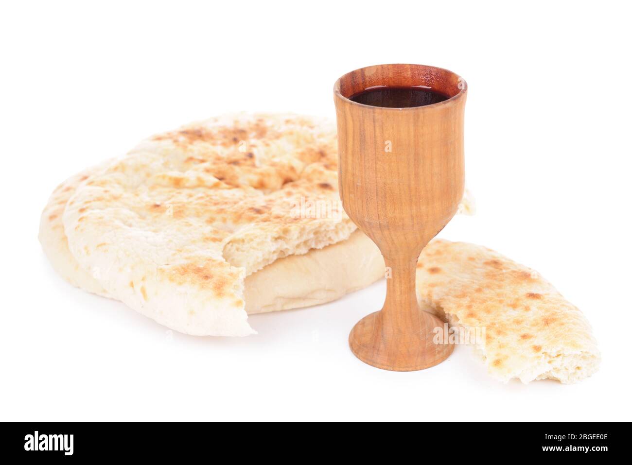 Last supper detail bread Cut Out Stock Images & Pictures - Alamy