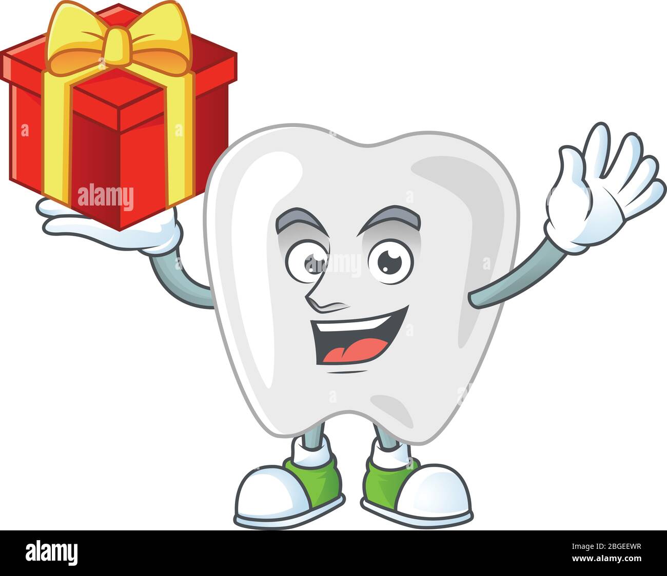 Present teeth Stock Vector Images - Alamy